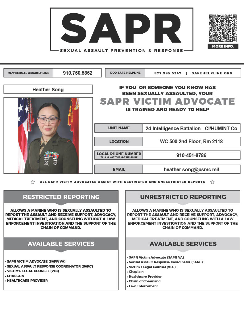 2nd Intelligence Battalion SAPR Information